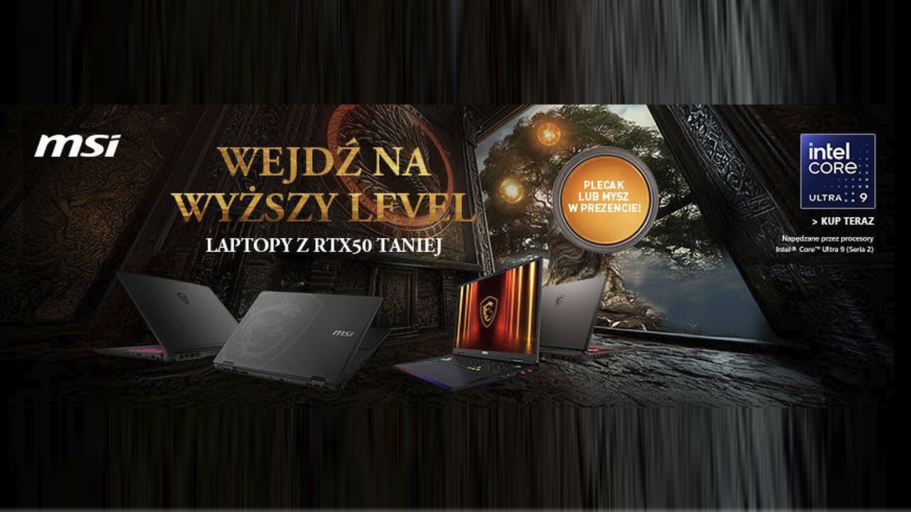 MSI startuje z promocją „Wejdź na wyższy Level”. Laptopy z RTX 50 i ...